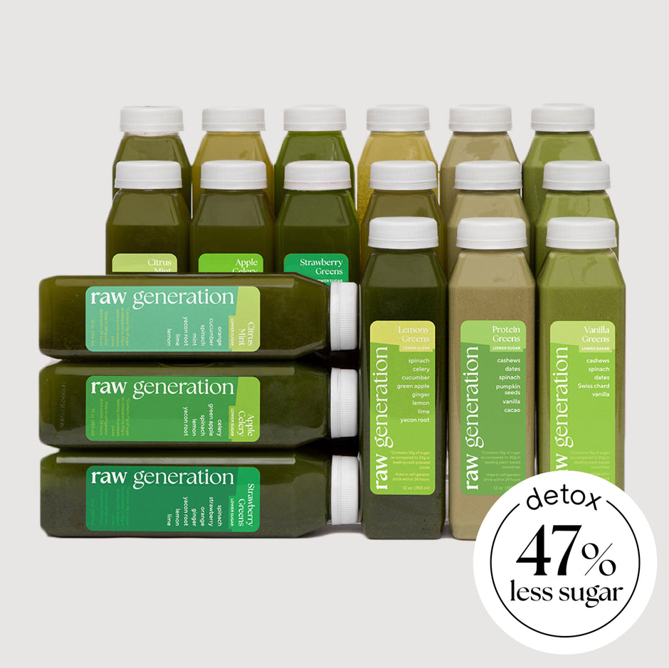 Raw Generation / America's #1 Juice Cleanse / Lose Weight + Detox Fast ...