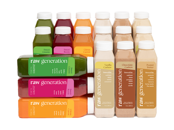 Raw Generation | Juice Cleanses for Weight Loss